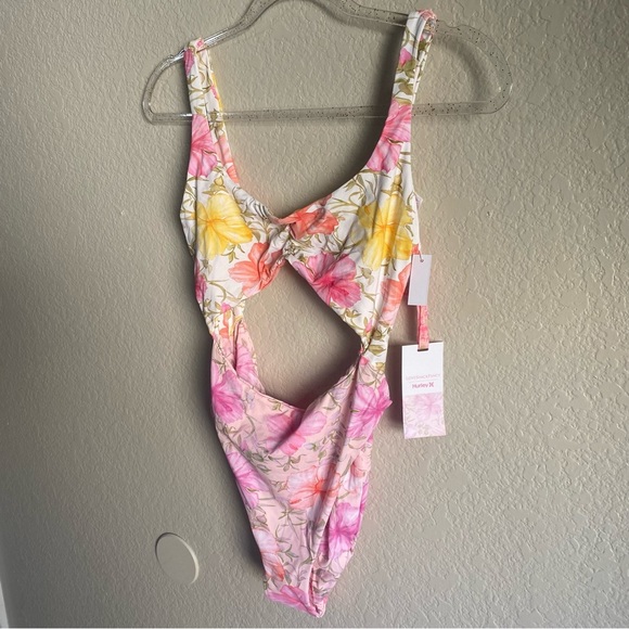 Hurley | Swim | Love Shack Fancy X Hurley Hibiscus Cheeky One Piece ...